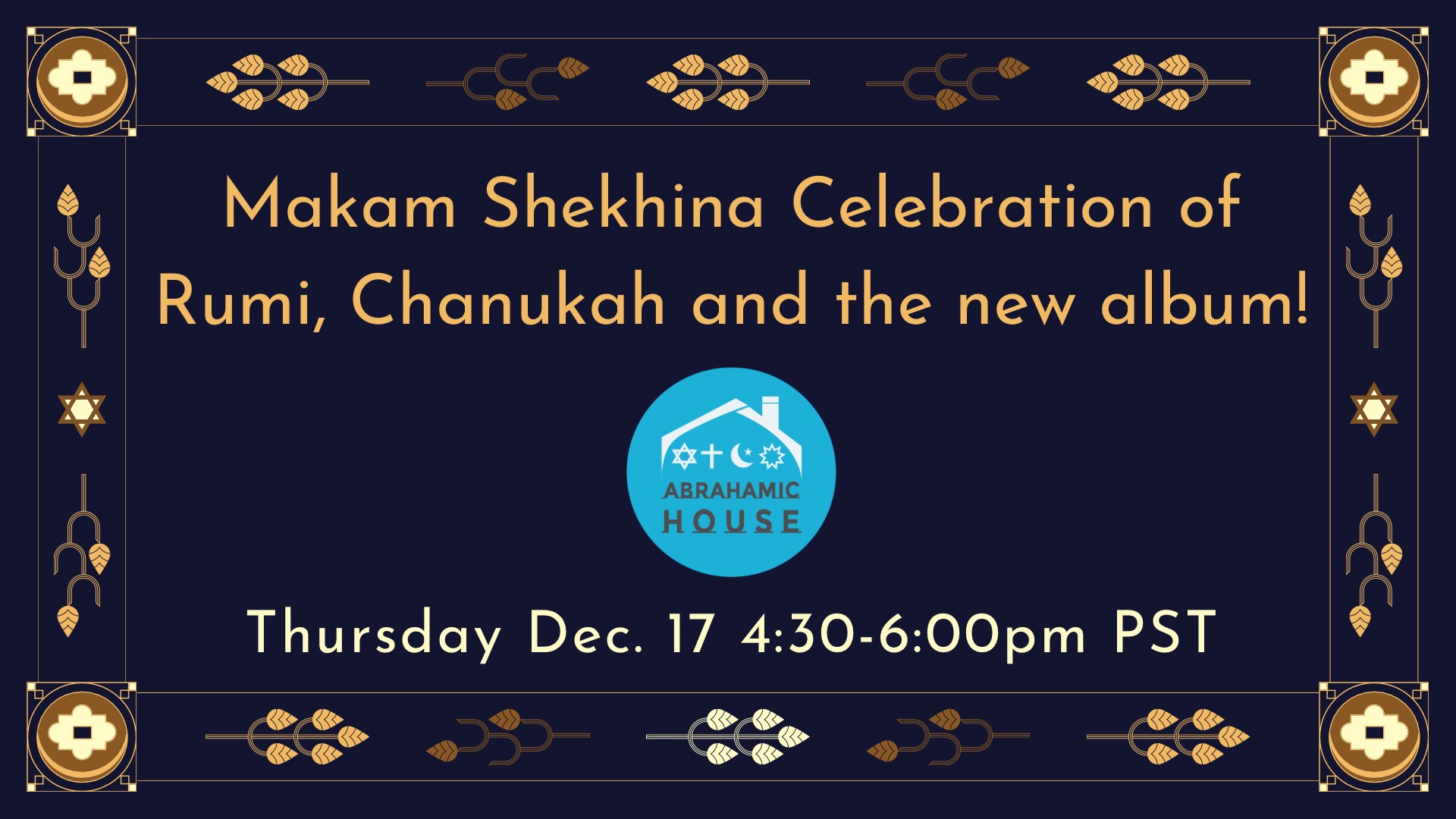 Makam Shekhina Celebration - ABRAHAMIC HOUSE