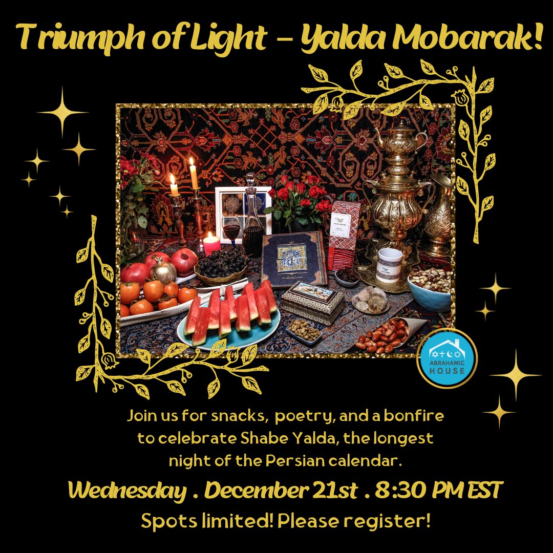 Triumph of Light – Yalda Mobarak! - ABRAHAMIC HOUSE