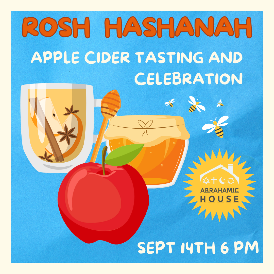 Rosh Hashanah Apple Cider Tasting! - ABRAHAMIC HOUSE