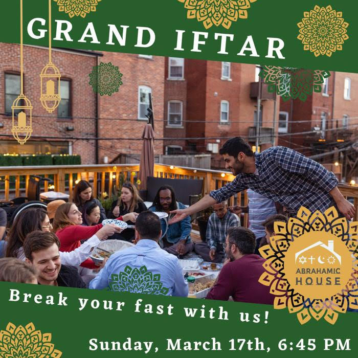 Grand Iftar - ABRAHAMIC HOUSE
